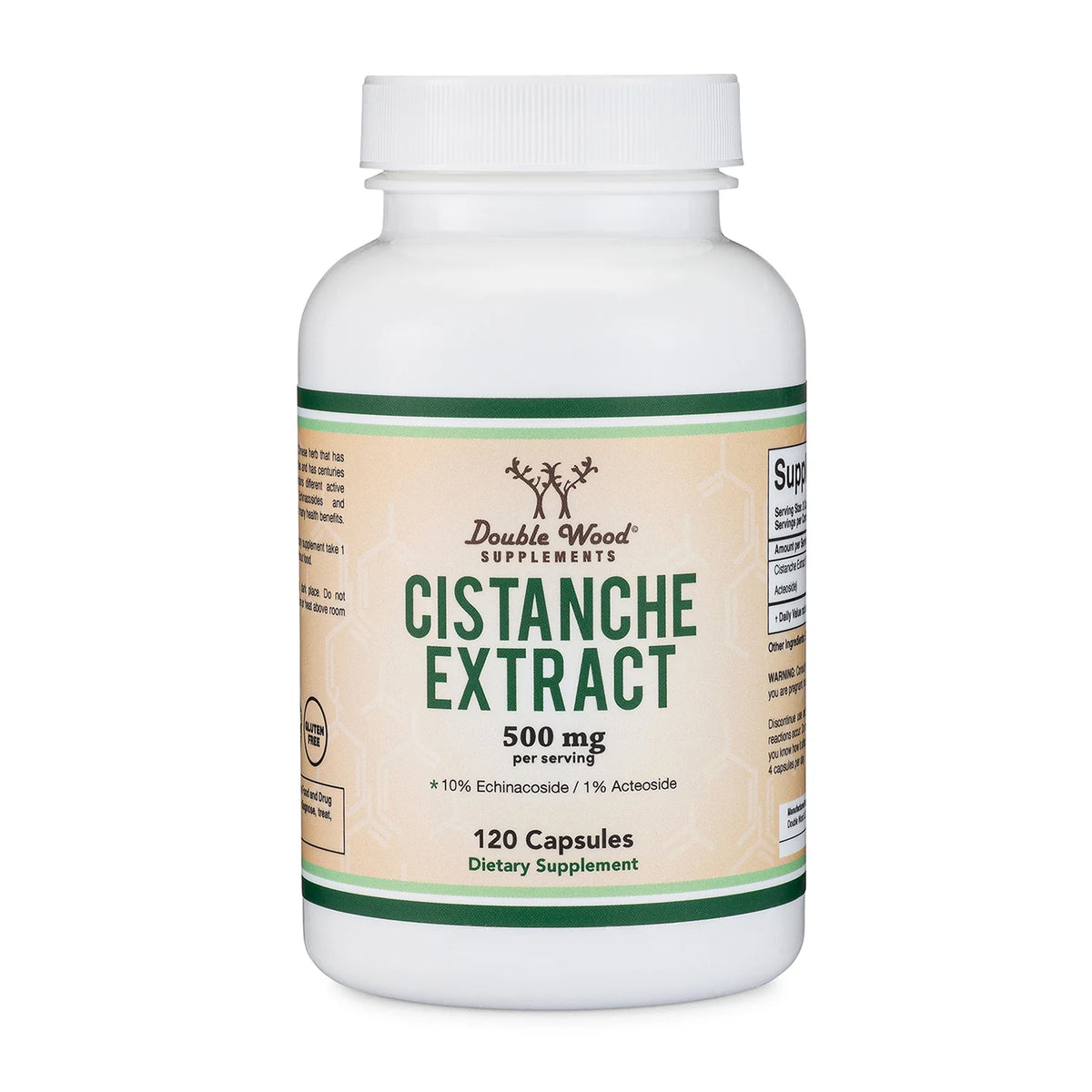 Double Wood - Cistanche Extract 500mg (120 kaps) – sweetmood